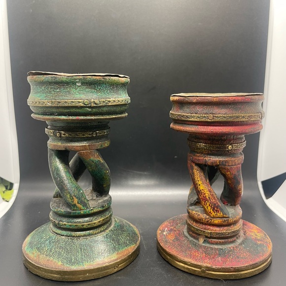 Antique | Accents | Unique Antique Vintage Candlesticks | Poshmark